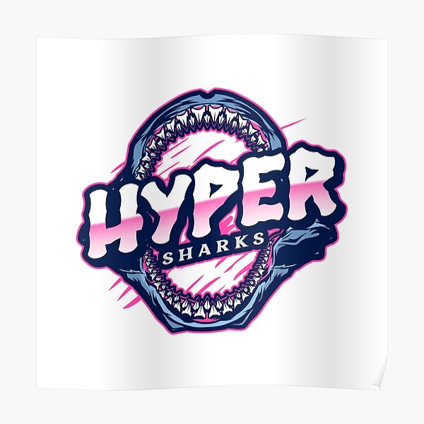 "Hyper sharks range" Poster for Sale by TitanBody | Redbubble