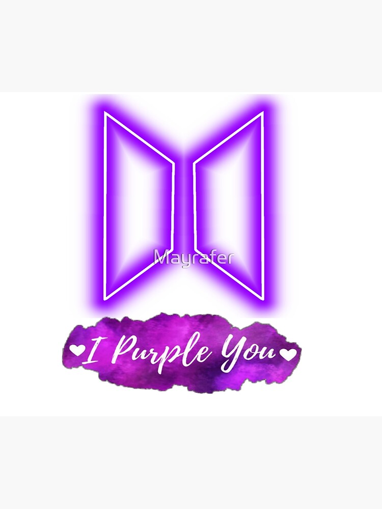 Póster «Bts I Purple You Bts Army» de Mayrafer | Redbubble