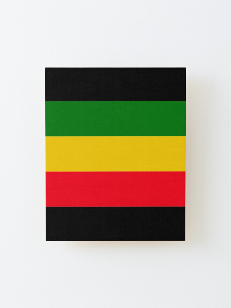 Bandera Rasta Lámina Artística For Sale Con La Obra «Reggae,