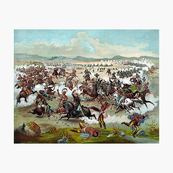 "Custer's Last Stand" Photographic Print for Sale by warishellstore ...