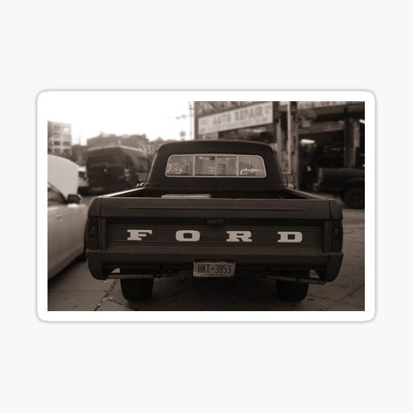 "Ford2" Sticker by DistrictsPrints | Redbubble