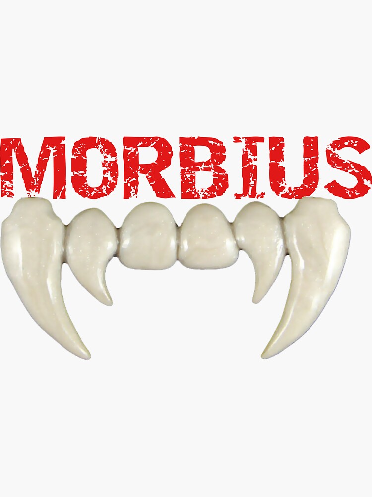 "MORBIUS " Sticker for Sale by CRGi | Redbubble
