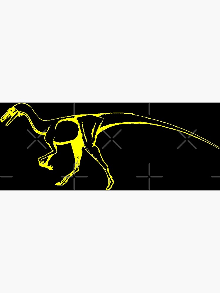 "Compsognathus dinosaur drawing" Poster by WilliamPaterson | Redbubble
