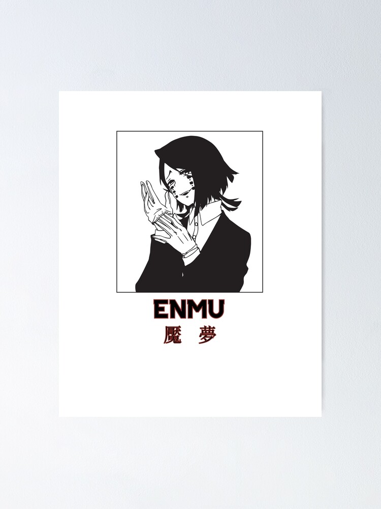 "ENMU - Demon Slayer - White Version" Poster by CatenguDesign | Redbubble