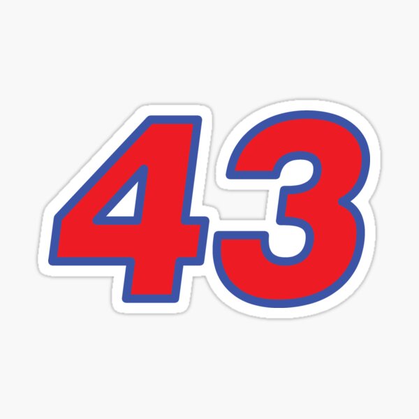 "Chevrolet Motorsport 43" Sticker for Sale by blue1whale | Redbubble