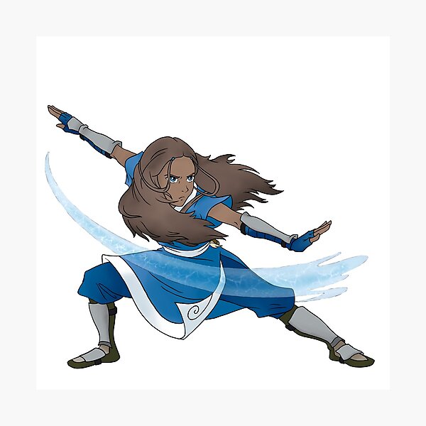 Katara Waterbending Photographic Prints | Redbubble