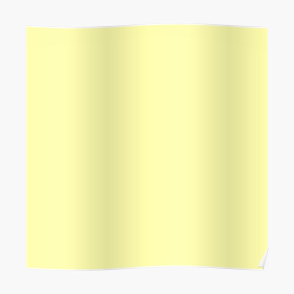 "Light Yellow" Poster by hannahlllttt | Redbubble