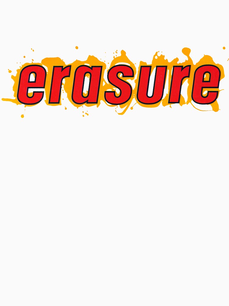 "erasure" T-shirt for Sale by TeenageKicks78 | Redbubble | erasure t ...