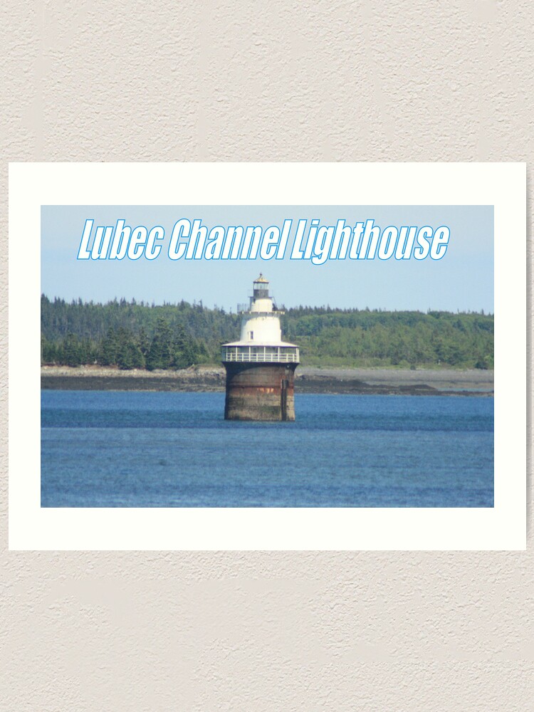 "Lebec Channel Lighthouse" Art Print for Sale by MarquisImages | Redbubble