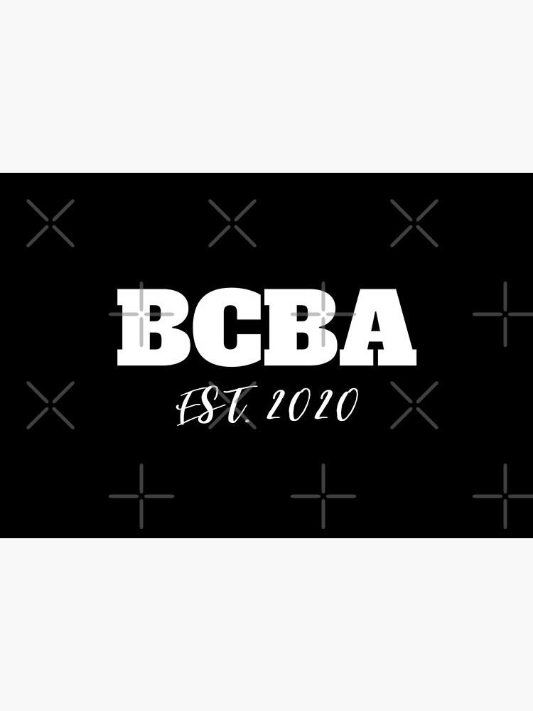 "BCBA Est 2020 Behavior Analyst I Passed the Exam Shirt Sticker " Mask ...