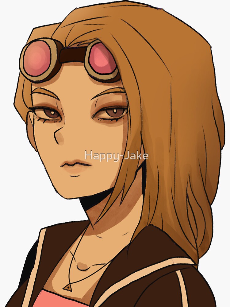 "Yui" Sticker by Happy-Jake | Redbubble