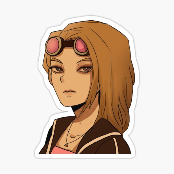 "Yui" Sticker by Happy-Jake | Redbubble