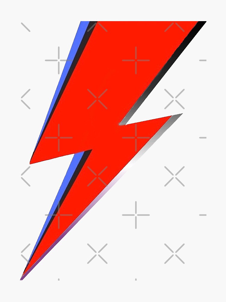 "(Ace) Bowie Subtle Pride" Sticker for Sale by ValkyrieAddams | Redbubble