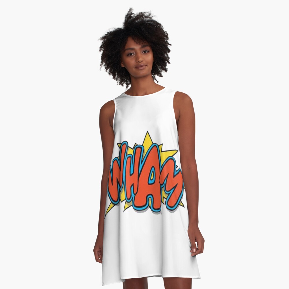 "Wham" Sticker for Sale by taveulrangue | Redbubble