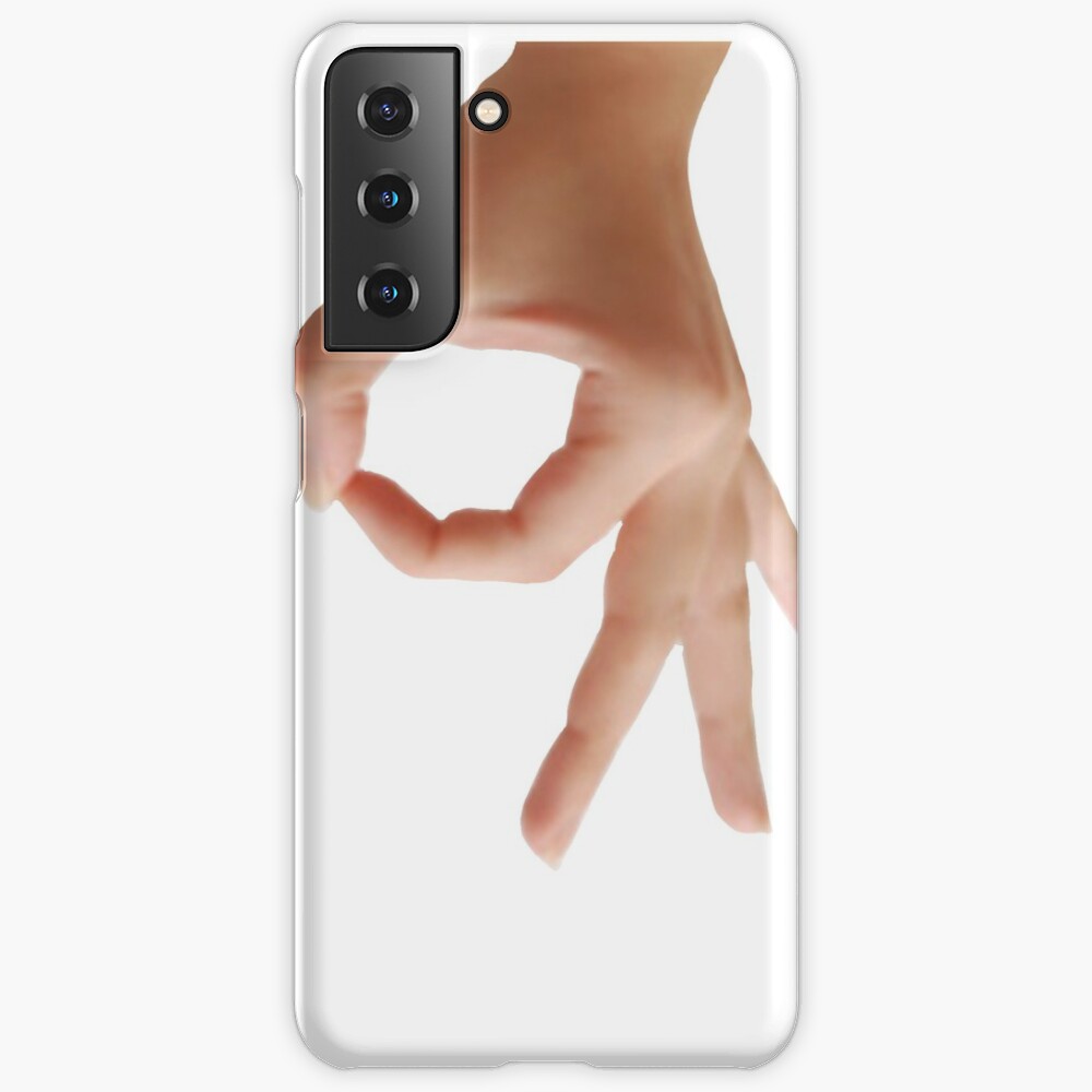 "Upside down ok sign" Samsung Galaxy Phone Case for Sale by ...
