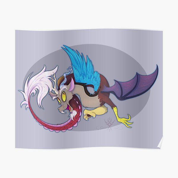 "MLP - Discord" Poster for Sale by MaliForger894 | Redbubble