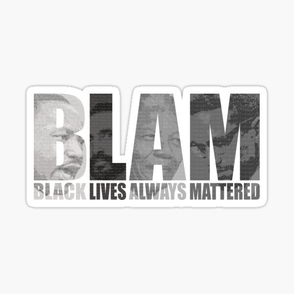 "BLAM" Sticker by ArtOfGrime | Redbubble