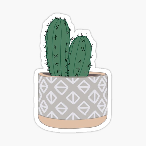 "Cactus " Sticker for Sale by Megsmarks | Redbubble