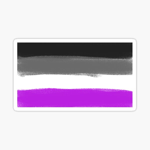 "Ace Pride Flag" Sticker by hollyrhc | Redbubble