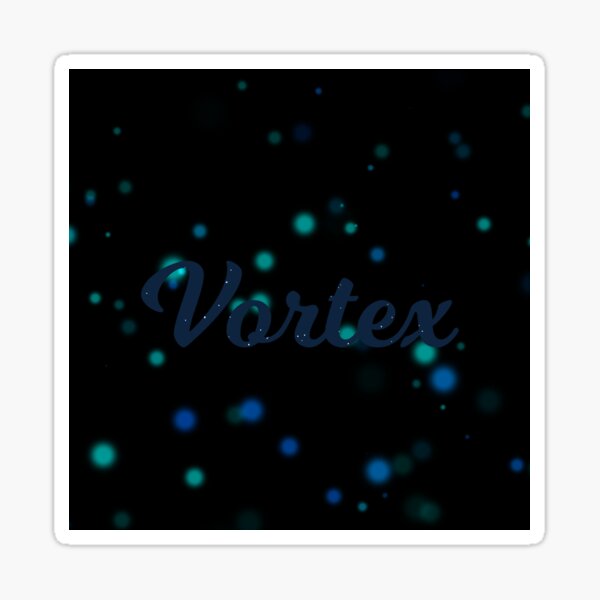 "Cyber Vortex" Sticker by ellj96 | Redbubble