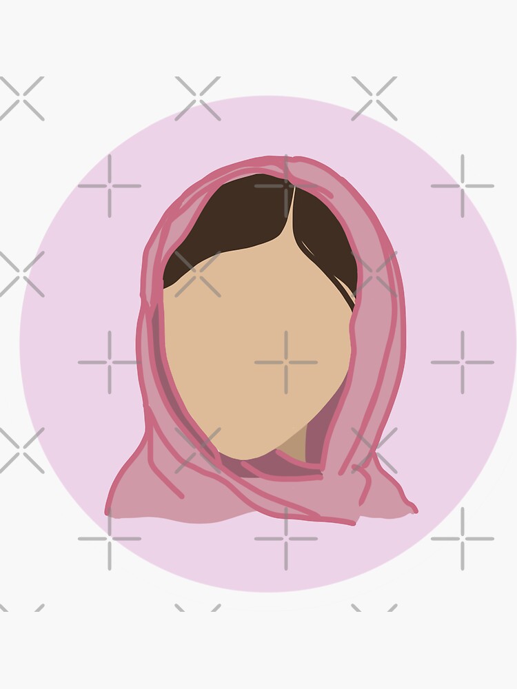 "Malala Yousafzai - Unstoppable Women" Sticker for Sale by ...