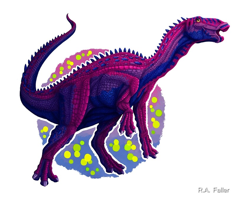 "Bactrosaurus (without text) " by R.A. Faller | Redbubble