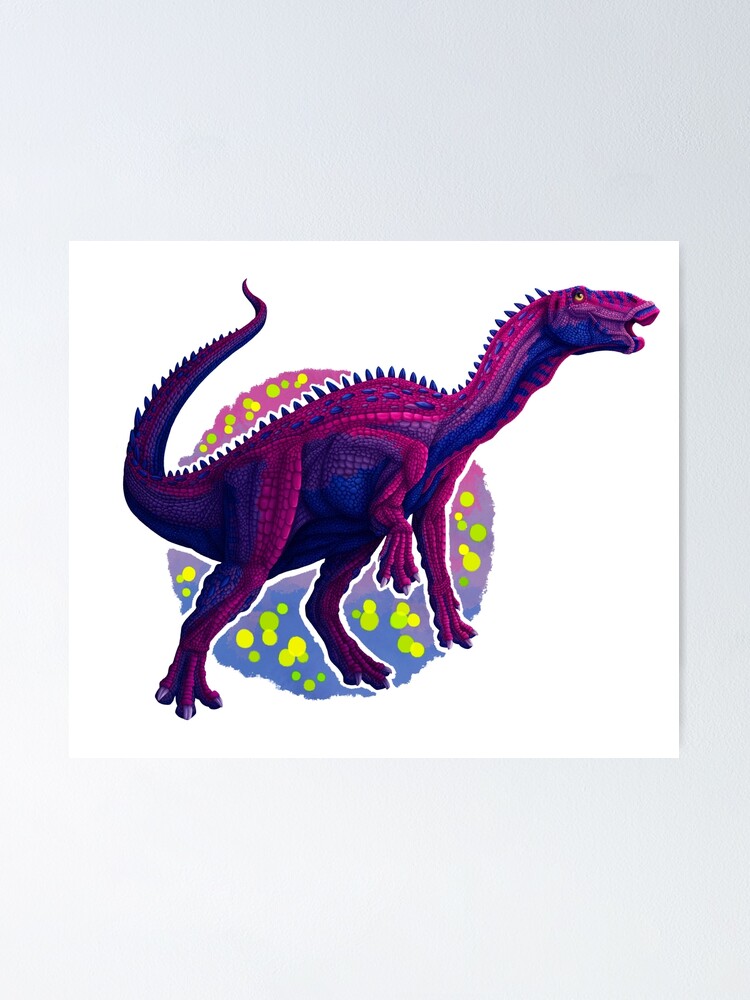 "Bactrosaurus (without text) " Poster for Sale by rafallerart | Redbubble