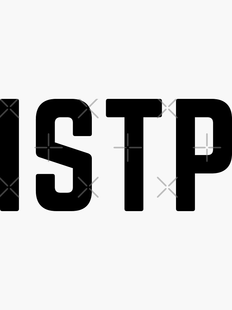 "ISTP Personality MBTI" Sticker for Sale by switzdesign | Redbubble