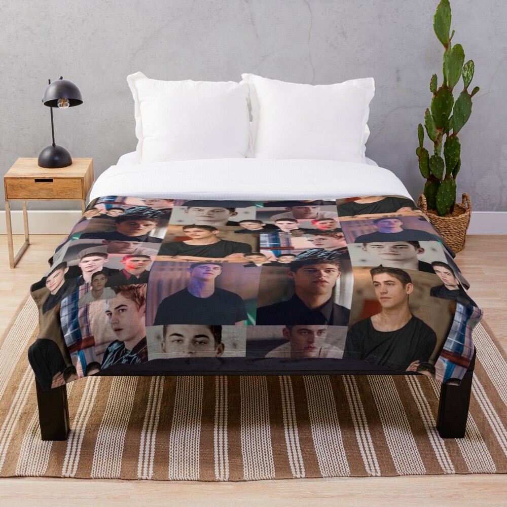 "Hardin Scott Photo Edit" Throw Blanket for Sale by lilyyysdesigns ...