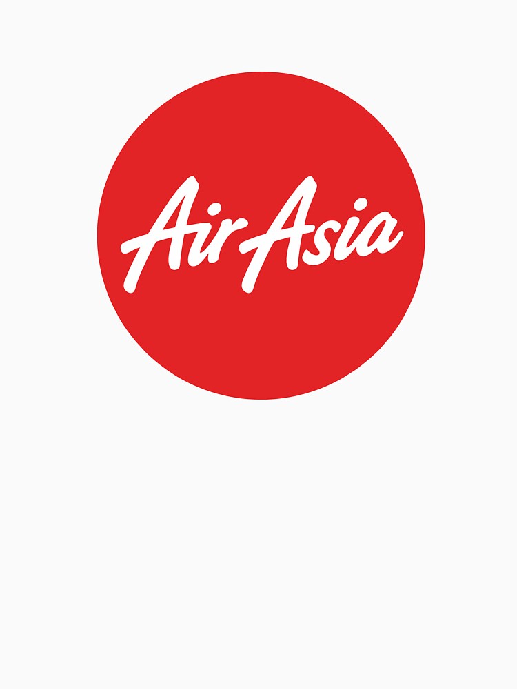 "AirAsia" T-shirt for Sale by Gazettur | Redbubble | air asia t-shirts ...