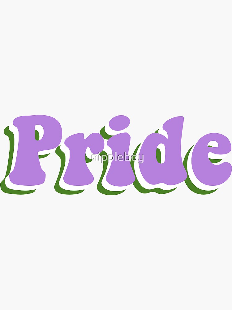 "Genderqueer Pride Sticker" Sticker for Sale by nippleboy | Redbubble