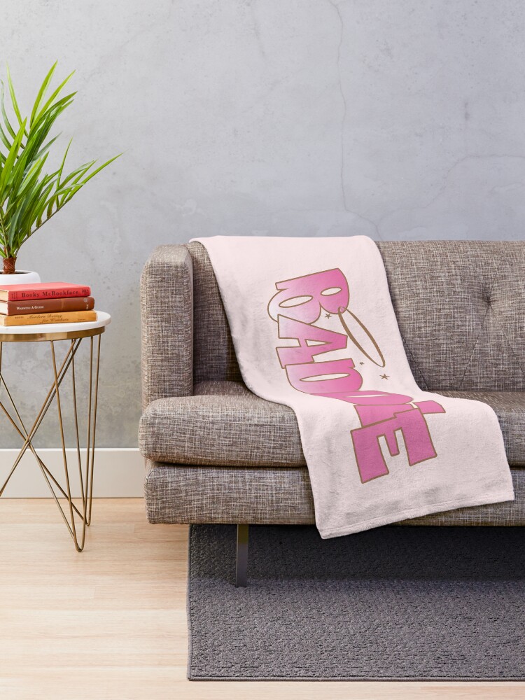 "Pink Baddie " Throw Blanket for Sale by adrenaline2120 | Redbubble