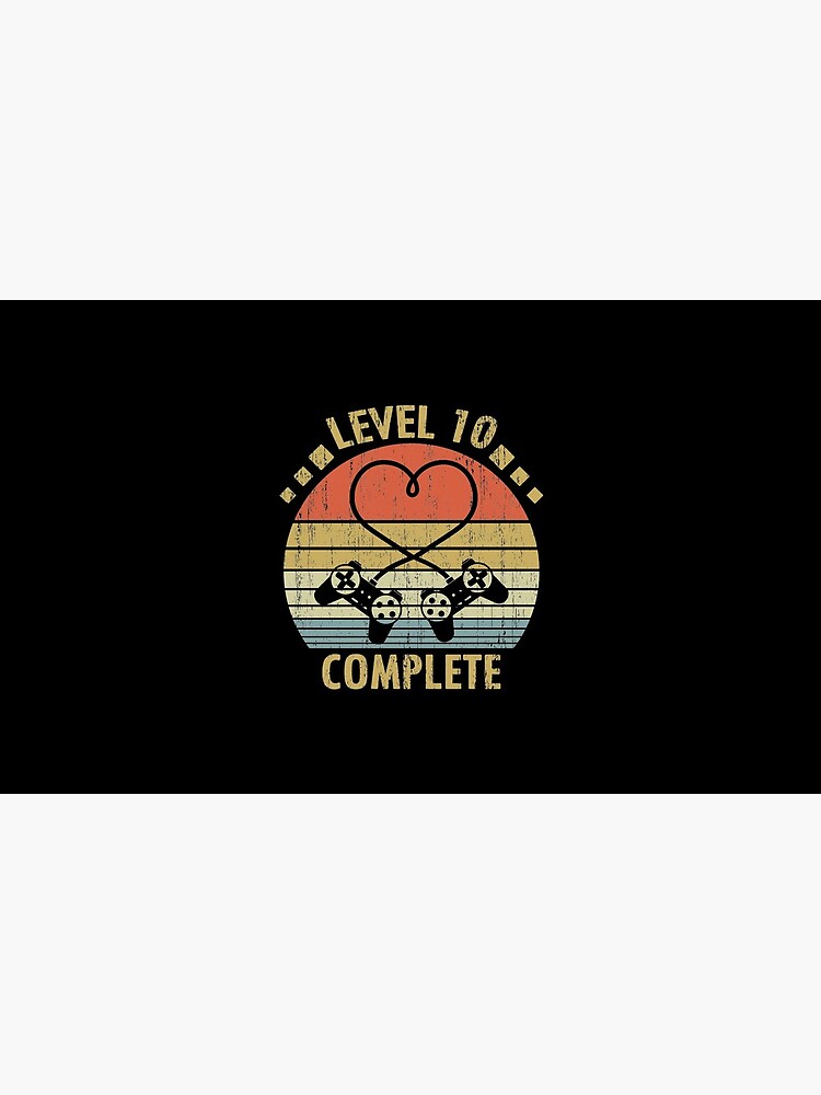 Level 10 Complete - 10th Wedding Anniversary Gift Video Gamer Coffee ...