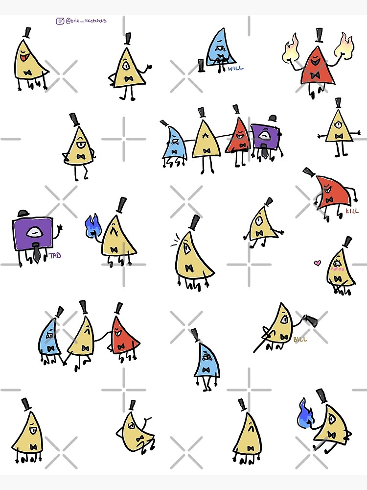 Cipher Family Pack Of Drawings Premium Matte Vertical Poster Designed ...