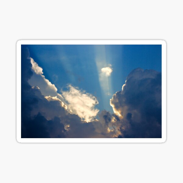 "Light rays" Sticker by likovacs | Redbubble