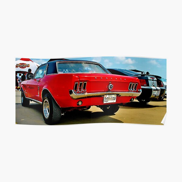 65 Mustang Posters | Redbubble