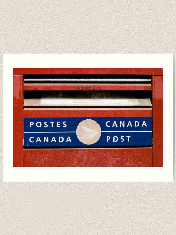 "Postes Canada / Canada Post" Art Print by taylorlegrand | Redbubble