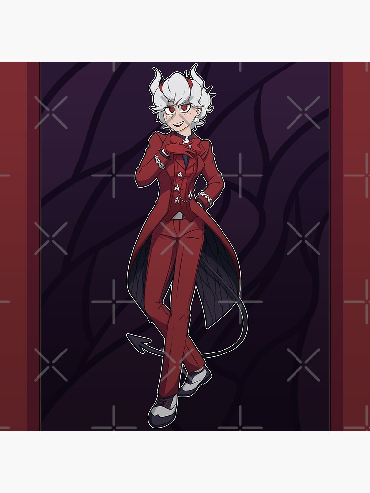 "Beelzebub, The Great Fly - Helltaker" Art Print by iiamti | Redbubble