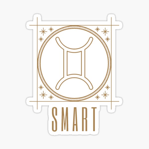 "Gemini" Sticker by MarkieArts | Redbubble