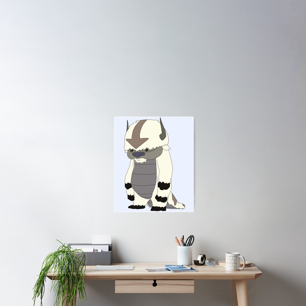 "standing appa from avatar!" Poster for Sale by gwynethc | Redbubble