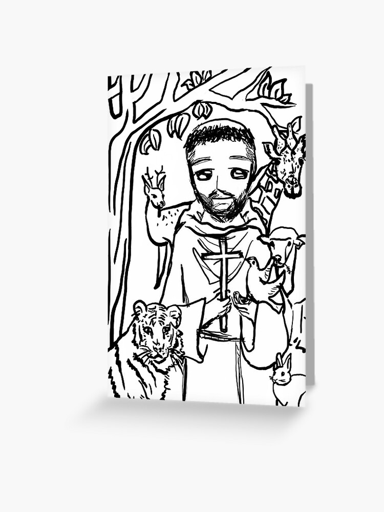 Digital Prints Prints Catholic Saints Illustration St Digital Art ...