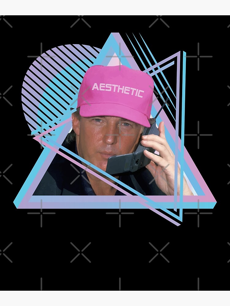 "Aesthetic Trump Creamy Vaporwave Streetwear" Poster by ThatSplat ...