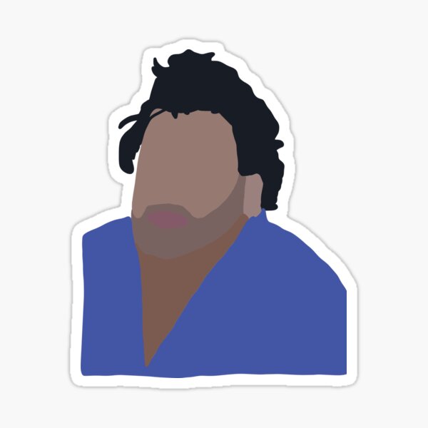 "No Neck Ed" Sticker for Sale by morganmaterni | Redbubble