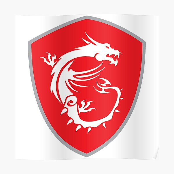"laptop msi logo gambar gf63" Poster for Sale by joshualeblanc6 | Redbubble