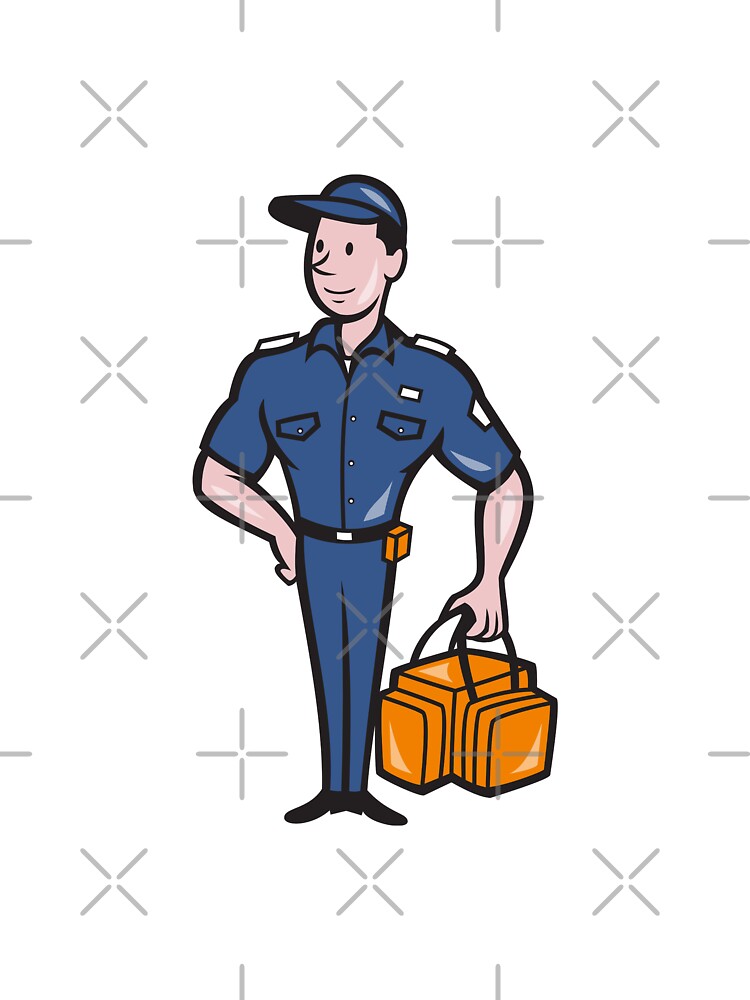 "Emergency Medical Technician Paramedic EMT Cartoon " by patrimonio ...