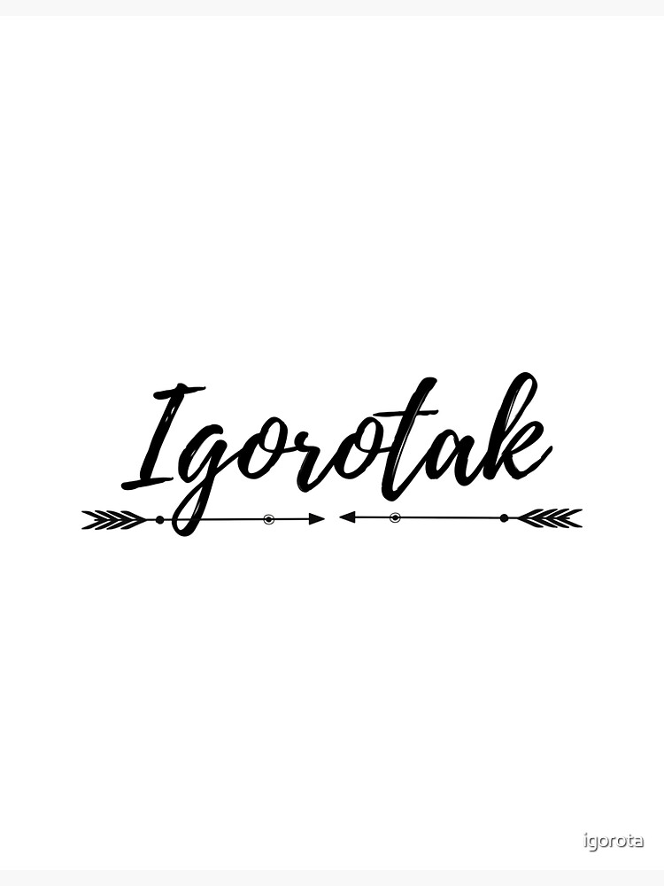 "Igorotak" Sticker for Sale by igorota | Redbubble