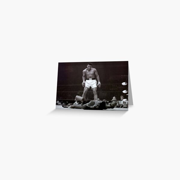 "Muhammad Ali Poster" Greeting Card by Bert143 | Redbubble