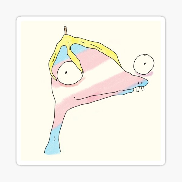 "Rumple Buttercup Pride - Transgender" Sticker by plyyeemoloser | Redbubble