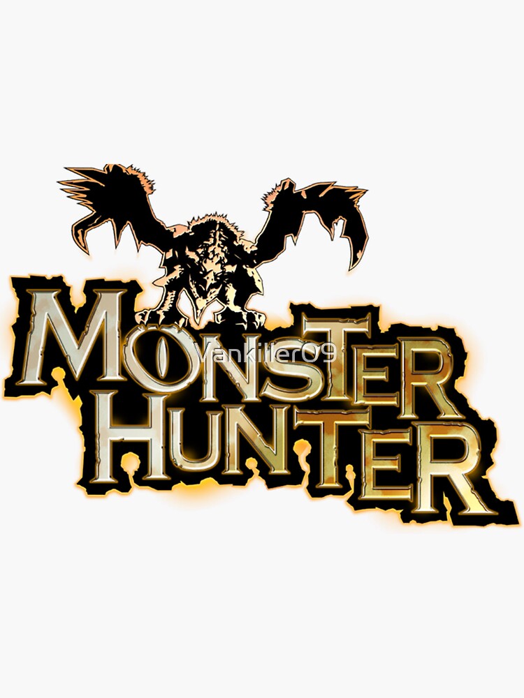 "Monster Hunter Logo" Sticker by Vankiller09 | Redbubble