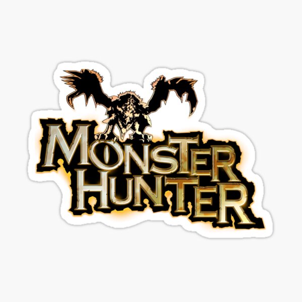 "Monster Hunter Logo" Sticker by Vankiller09 | Redbubble